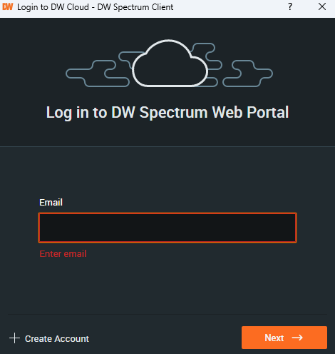 Login to DW Spectrum – Drive Casa
